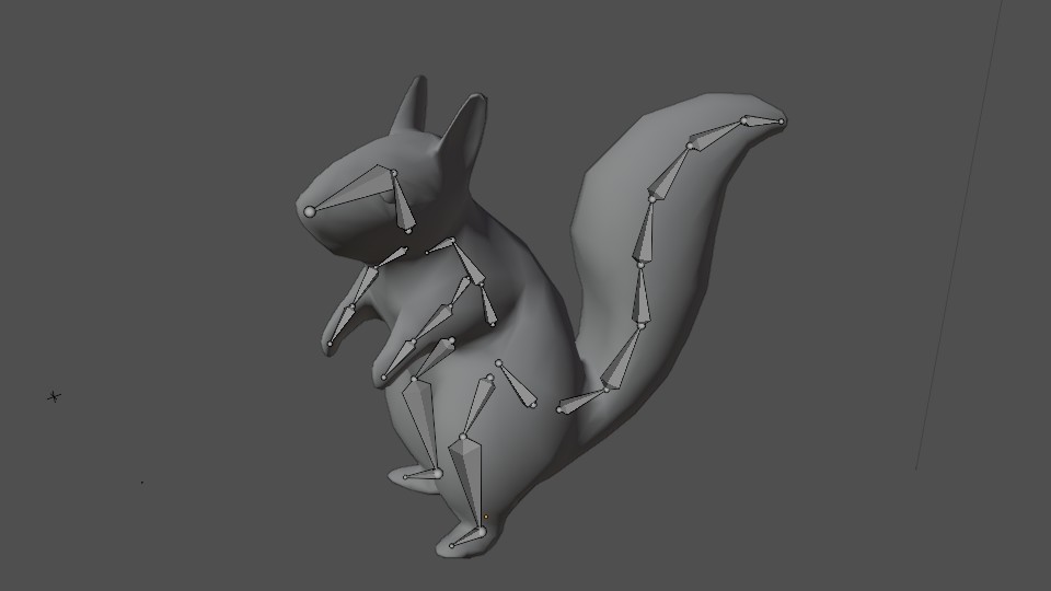 Squirrel 3D Model Rigged and Low Poly Game ready - Team 3d Yard