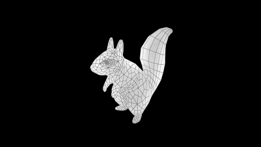 Squirrel 3D Model Rigged and Low Poly Game ready - Team 3d Yard