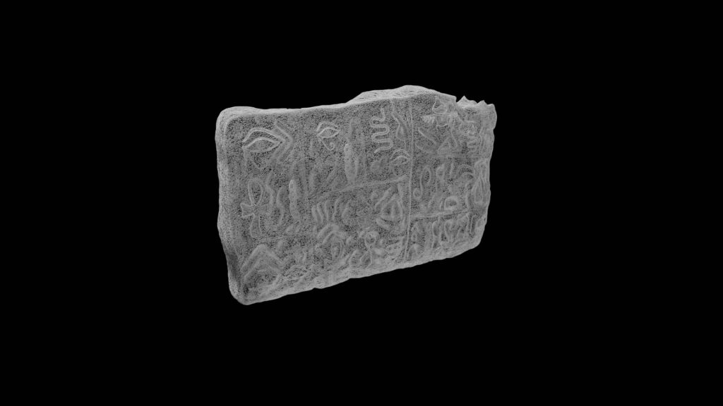 Ancient Clay Tablet 3d model Low Poly 3d Model - Team 3d Yard