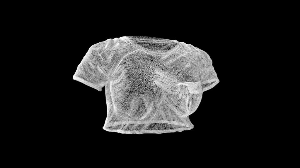 Crop top 3d model Low Poly AR 3d Model - Team 3d Yard