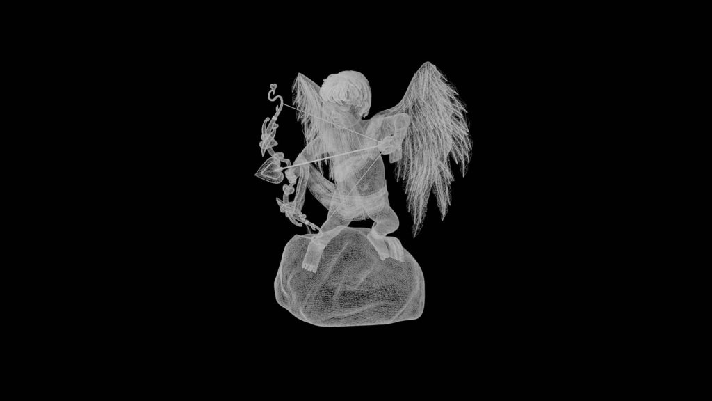 Cupid 3d model Low Poly AR 3d Model - Team 3d Yard