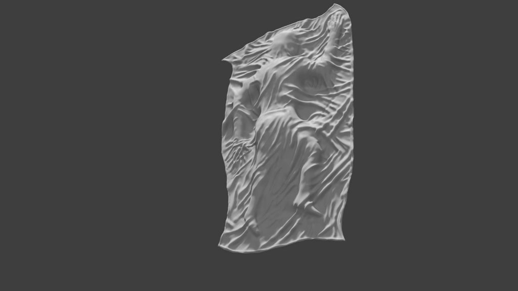 Dead corpse 3d model Low Poly AR 3D Model - Team 3d Yard